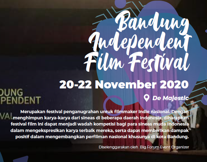 Daftar Event Festival Tahun 2020 di Kota Bandung
