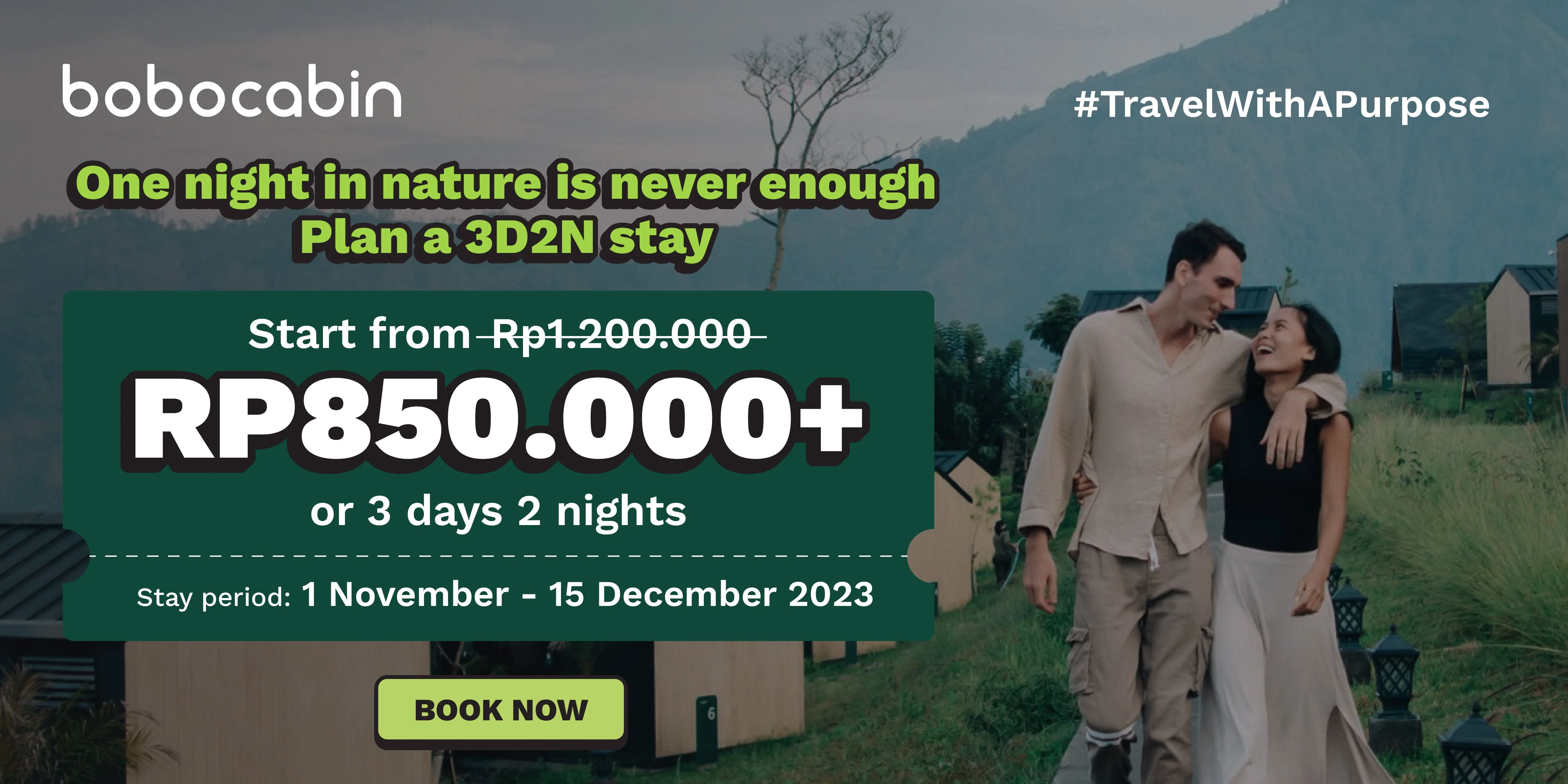 Bobocabin 3D2N Package - Bobobox Blog